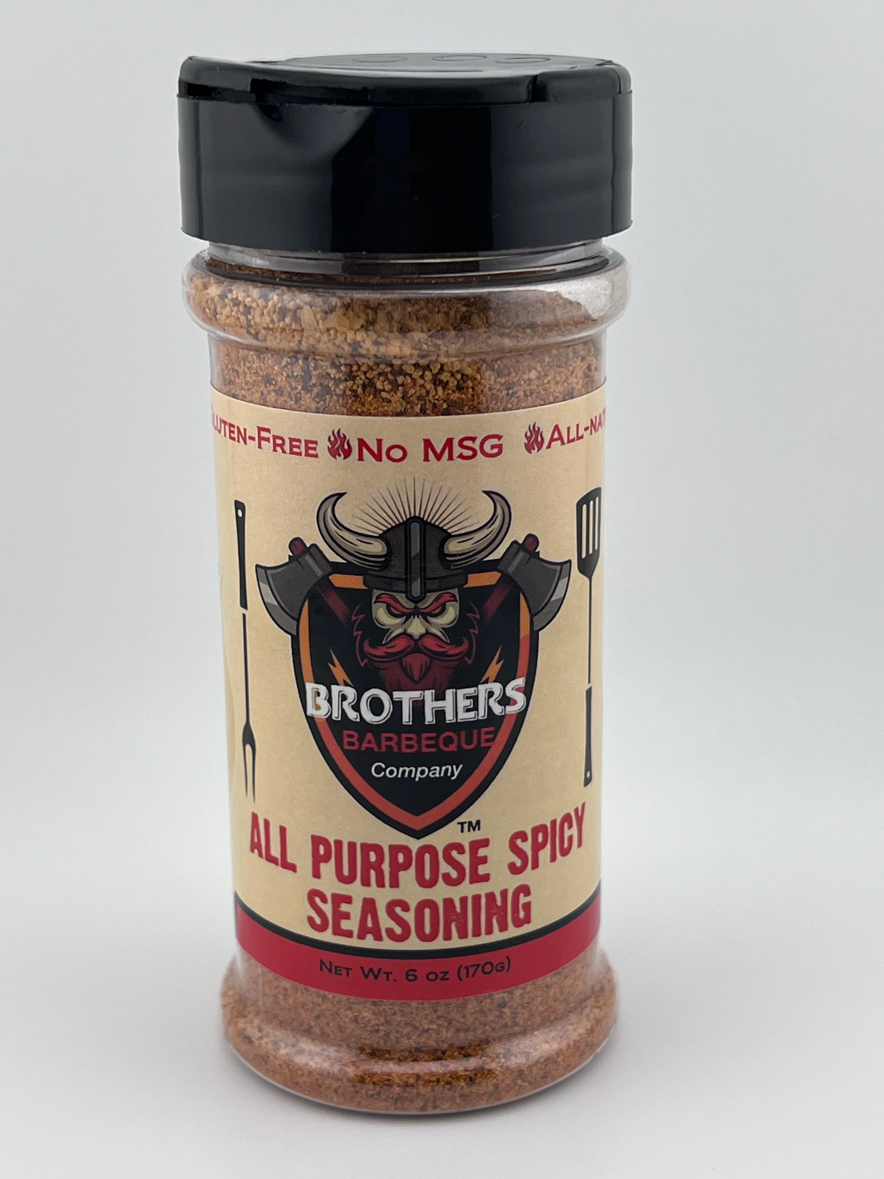 Brother Barbeque Company's All purpose spicy seasoning 12 oz – Brothers ...